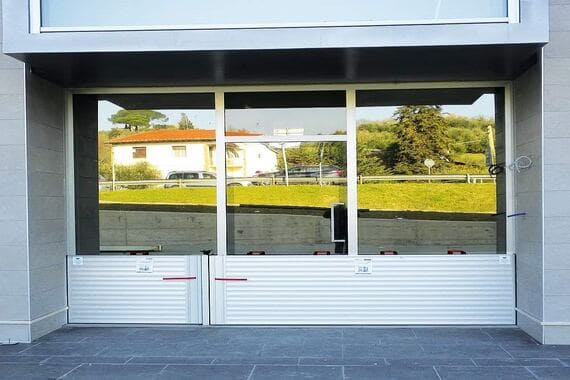 Flood Barrier for factory | Flood Barrier for mall - Frontier flood barrier